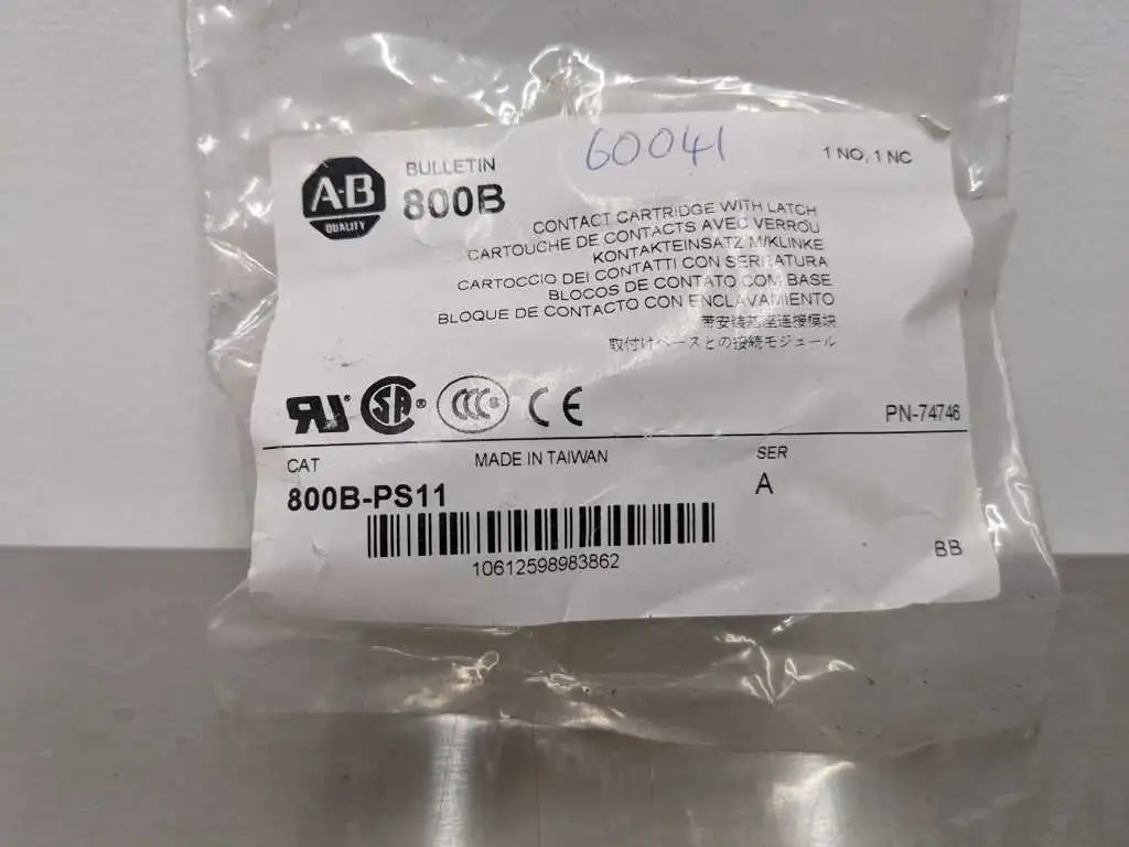 Allen-Bradley 800B-PS11 Contact Cartridge with Latch – NEO Surplus