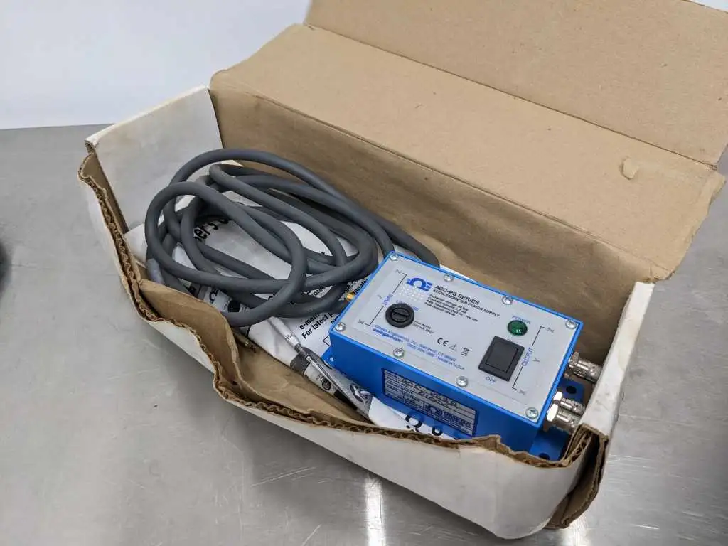 Omega Engineering, Inc ACC-PS4A 3 Axis Accelerometer Power Supply .05Hz ...