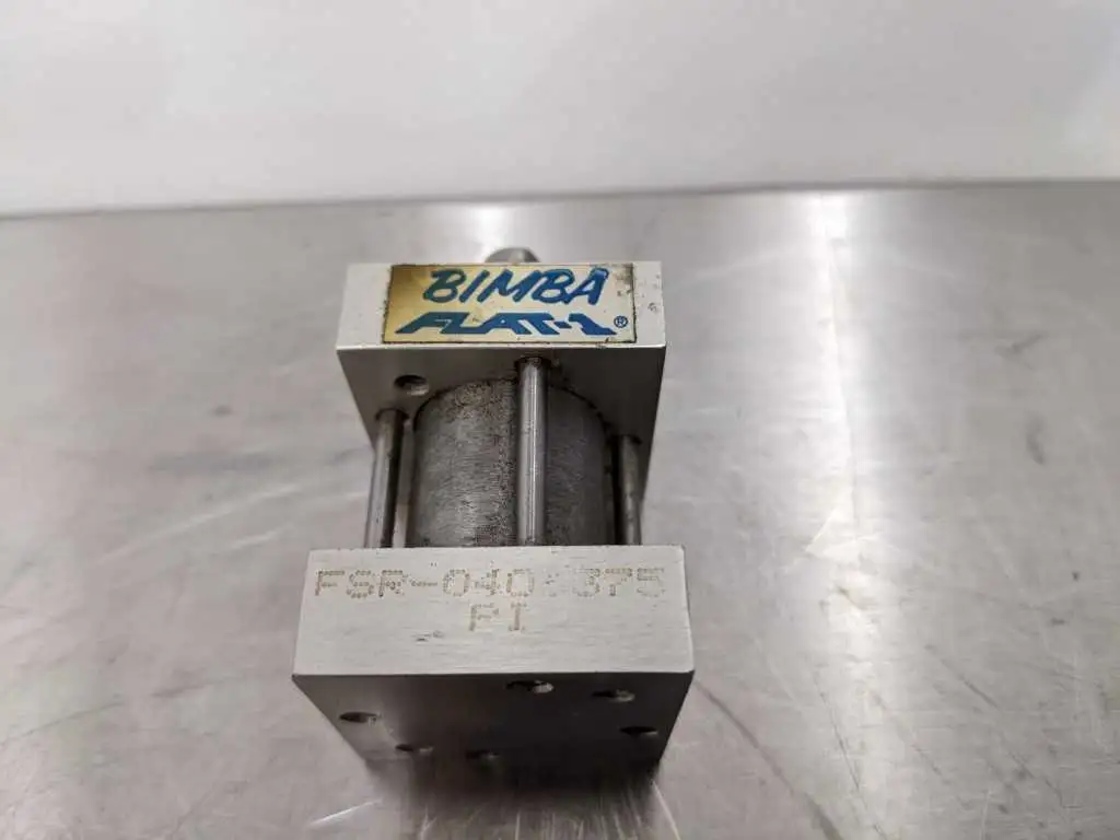 Bimba FSR-040 Square Flat Stainless Pneumatic Cylinder .375 Stroke ...