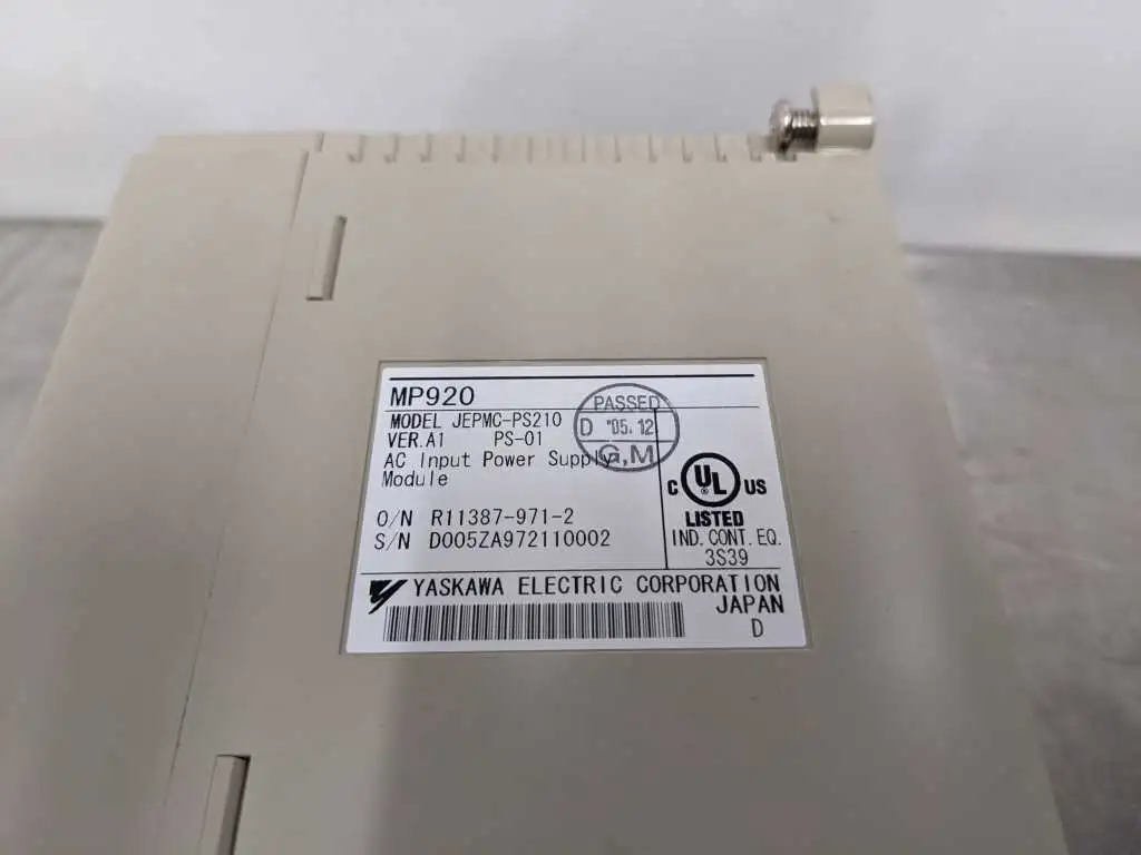 Yaskawa JEPMC-PS210 AC Input Power Supply Module Ver A1 PS-01 – NEO Surplus