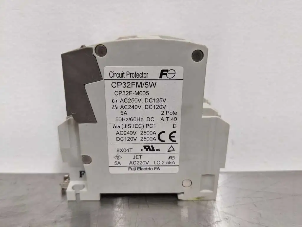 Fuji CP32FM Circuit Protector 5A 2 Pole 5A – NEO Surplus