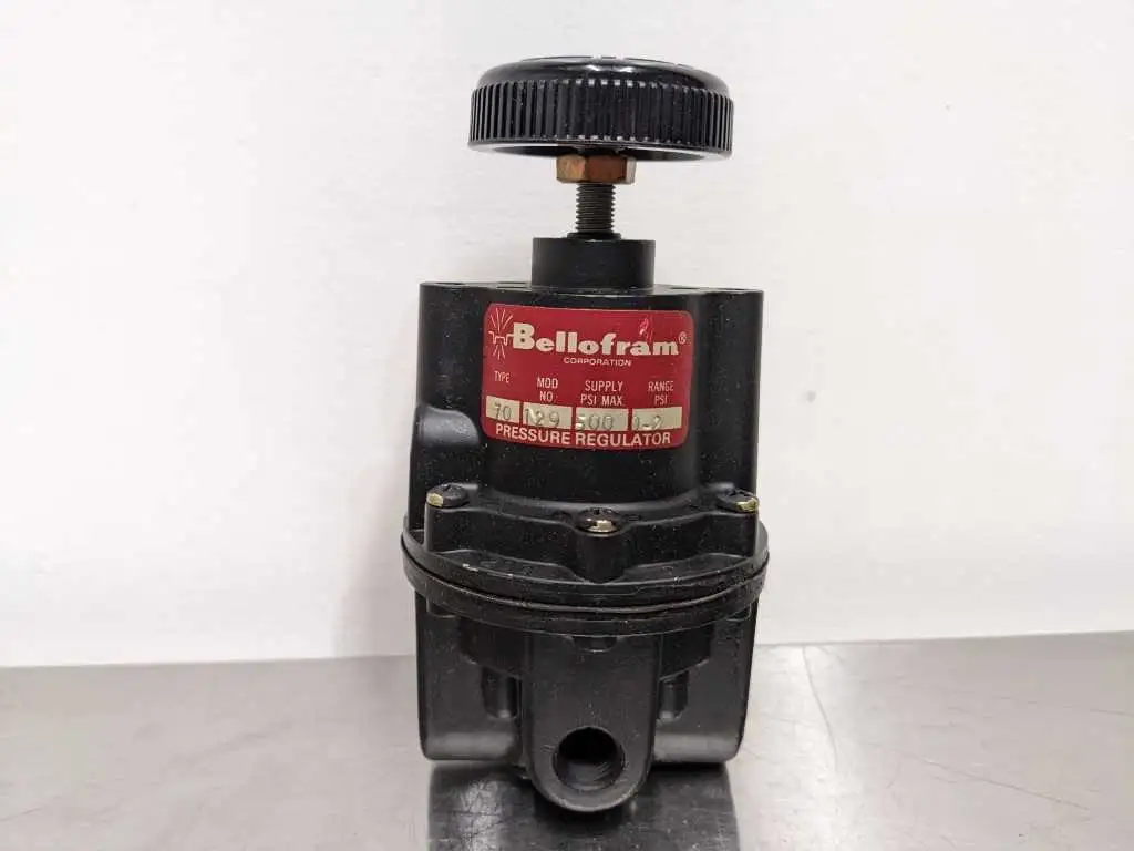 Bellofram Type 70 Air Pressure Regulator 0-2 PSI 500 PSIG Max – NEO Surplus