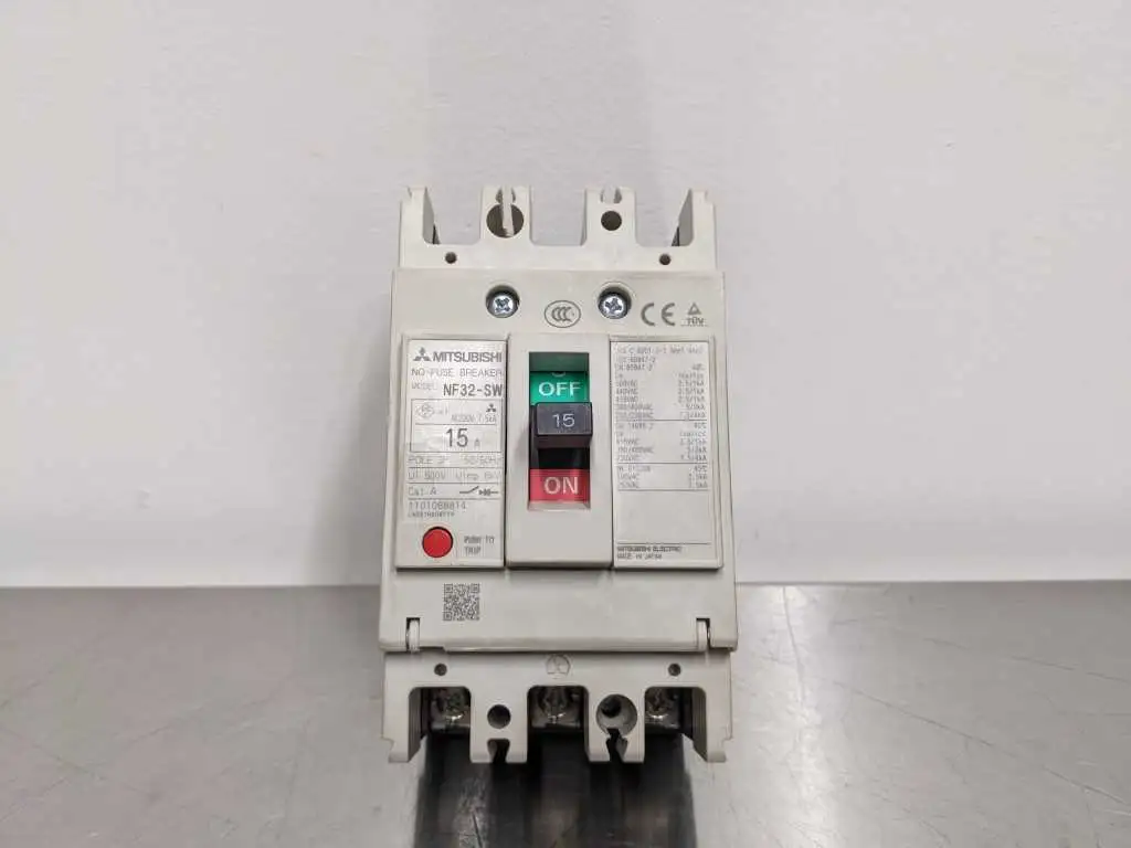 Mitsubishi NF32-SW Circuit Breaker 15A – NEO Surplus