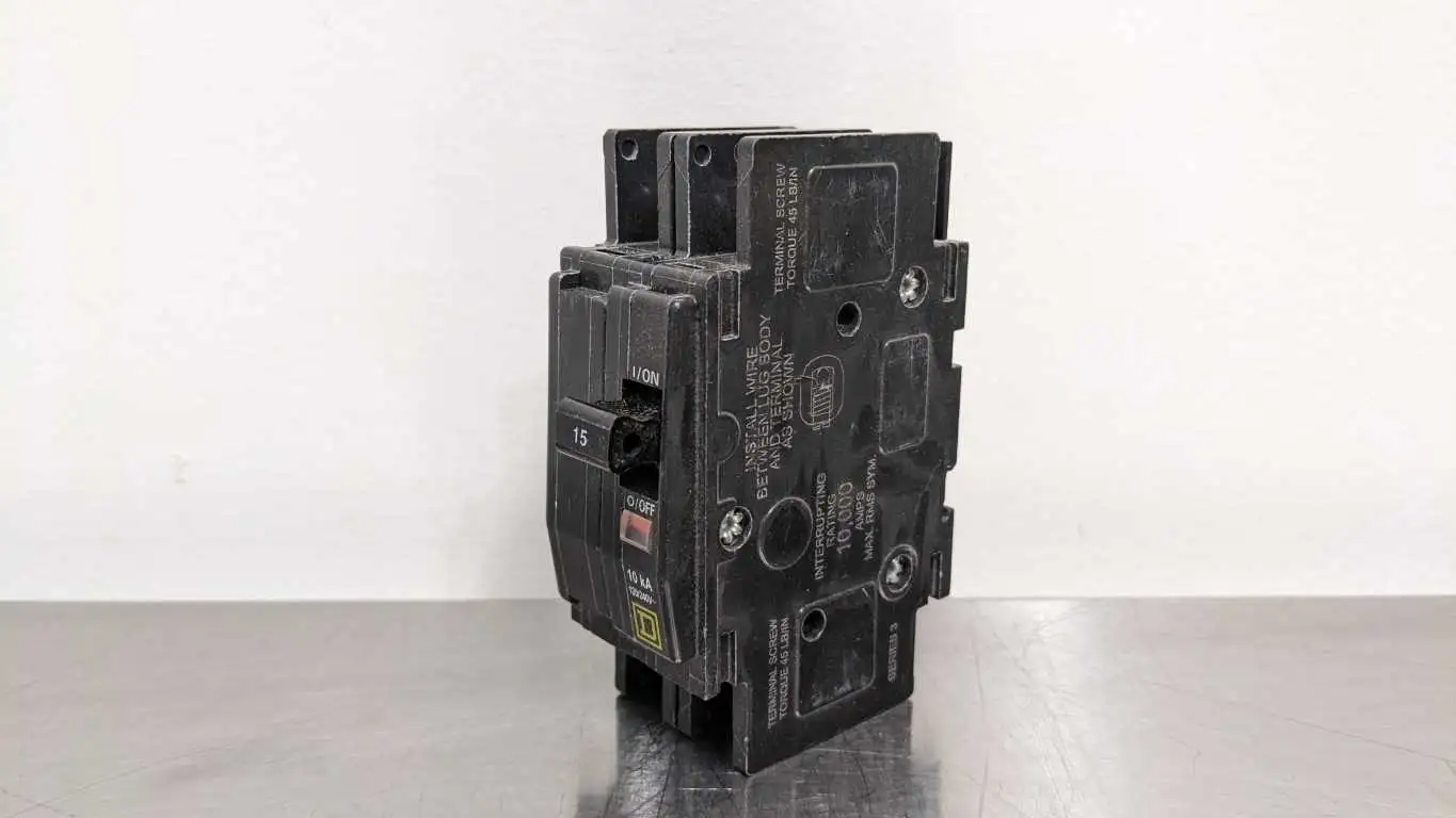Square D QOU215 Circuit Breaker 15A 2P 120/240 – NEO Surplus