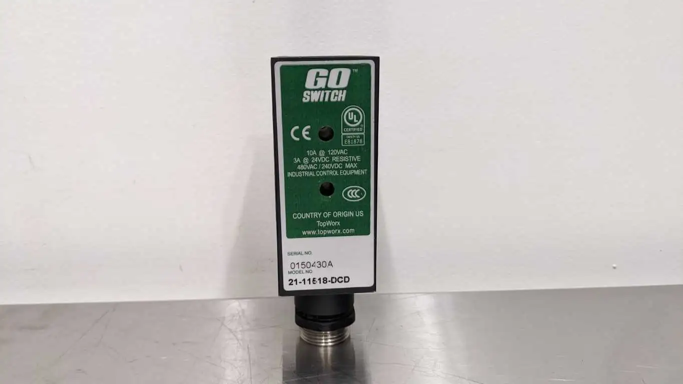 TopWorx 21-11518-DCD 21 Stainless Steel Limit Switch Go Switch – NEO ...