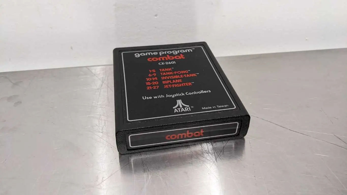 Atari Combat CX2601 Game and Box 1978 – NEO Surplus