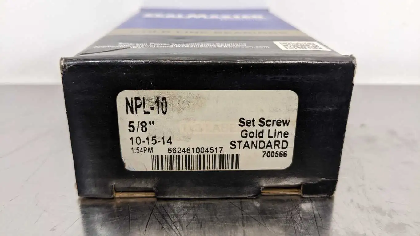Sealmaster NPL-10 Pillow Block Bearing 5/8″ Gold Line 2 Bolt – NEO Surplus