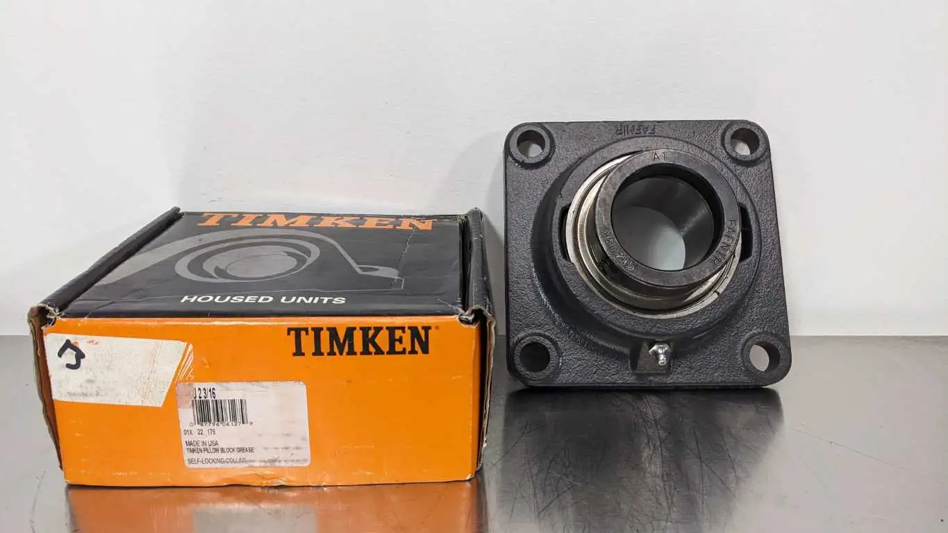 Timken RCJ2 3/16 Four-Bolt Flanged Mounted Bearing 2-3/16″ ID Fafnir – NEO Surplus