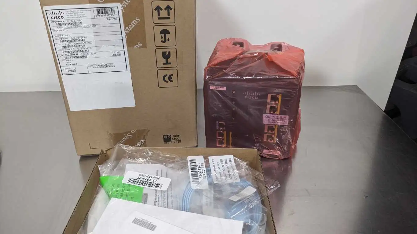 Cisco IE-3000-4TC Switch 4 Port 10/100 + 2 T/SFP – NEO Surplus