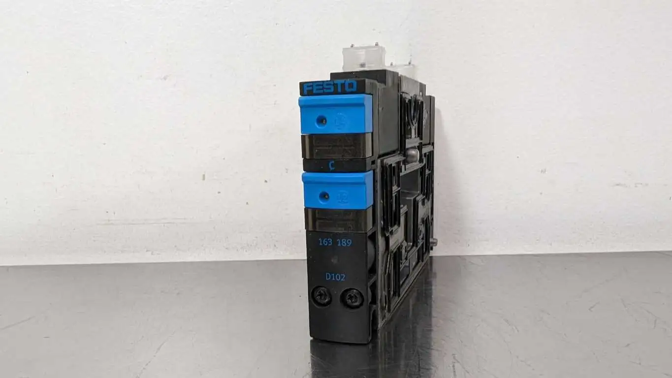Festo CPV18-M1H-2X3-GLS-1/4 Solenoid Valve 163189 Ser D102 3-24VDC – NEO Surplus