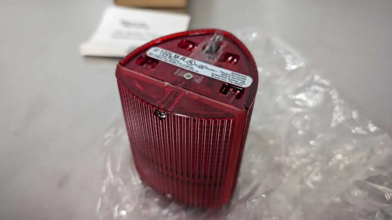 Edwards 102LM-R Lens Module Red Triliptical Adaptabeacon – NEO Surplus