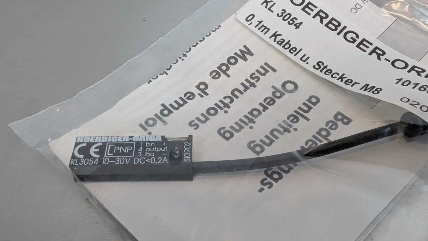 Hoerbiger-Origa KL3054 Proximity Sensor 10-30VDC 0.2A – NEO Surplus