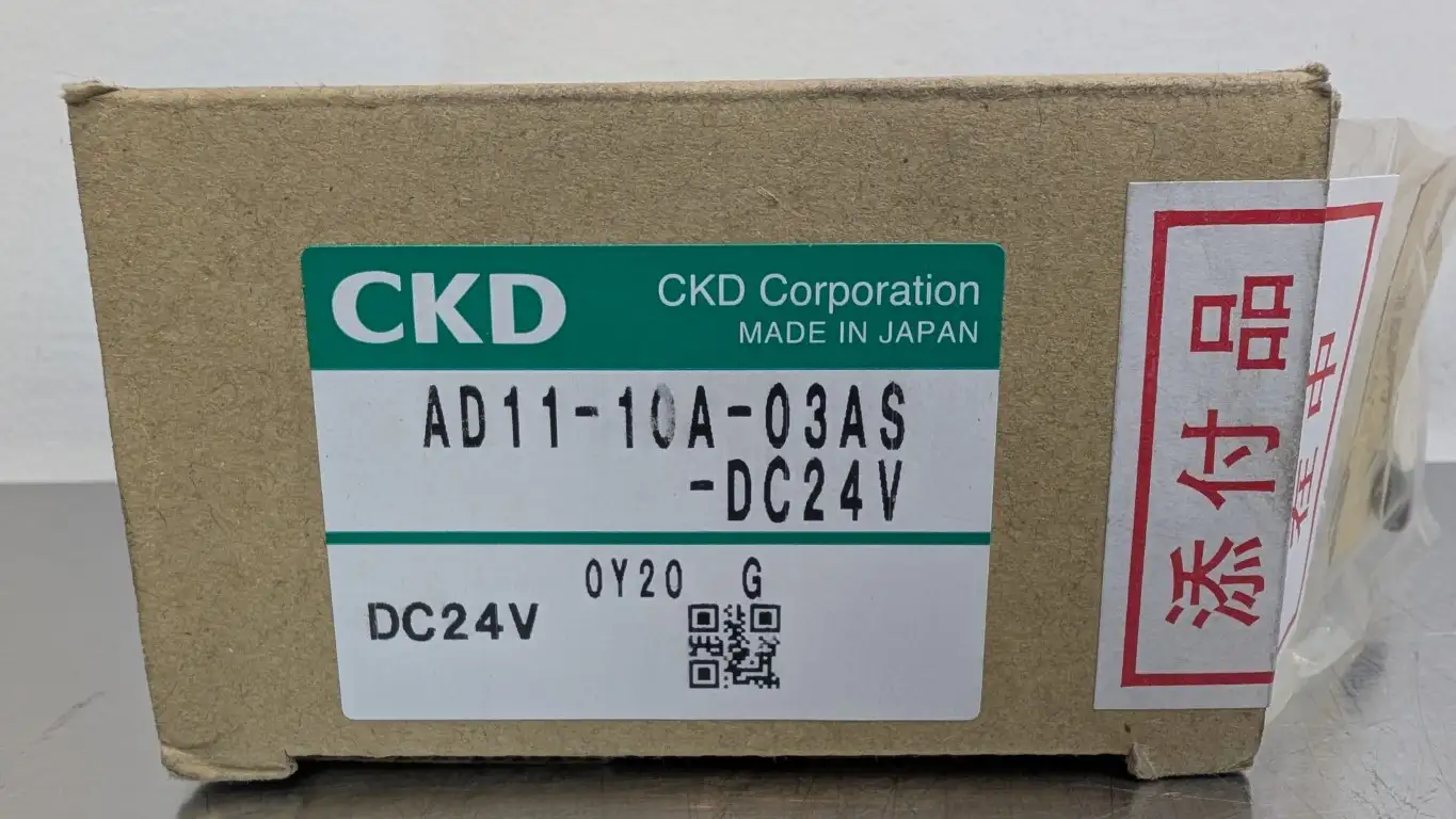 CKD AD11-10A-03AS Solenoid Valve 24VDC Coil – NEO Surplus