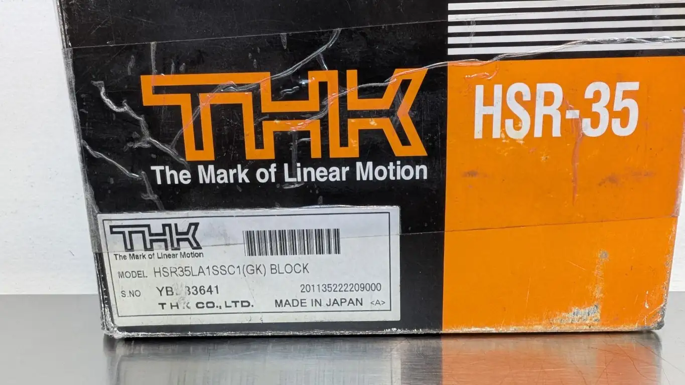 THK HSR35LA1SSC1 Linear Block Bearing 100mm Wide x 134.8mm Long – NEO Surplus