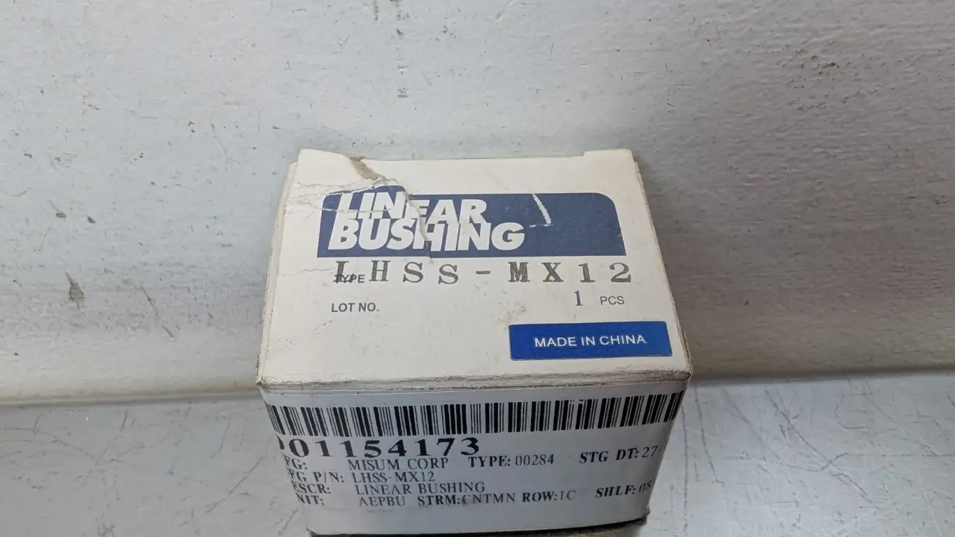 Misumi LHSS-MX12 Pillow Block Linear Ball Bearing 12mm ID 34mm Wide x 47mm Long – NEO Surplus