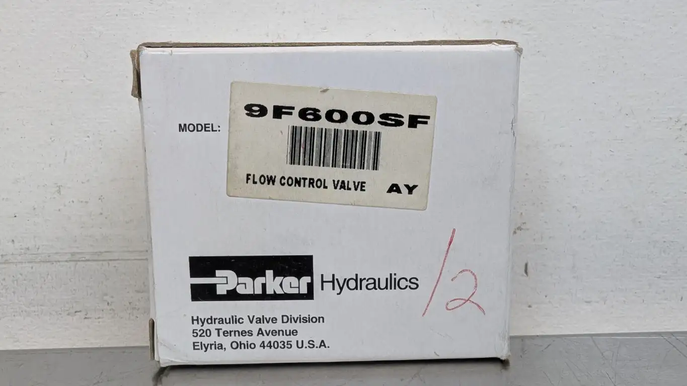 Parker 9F600SF Flow Control Valve 5000 PSI 8 GPM – NEO Surplus