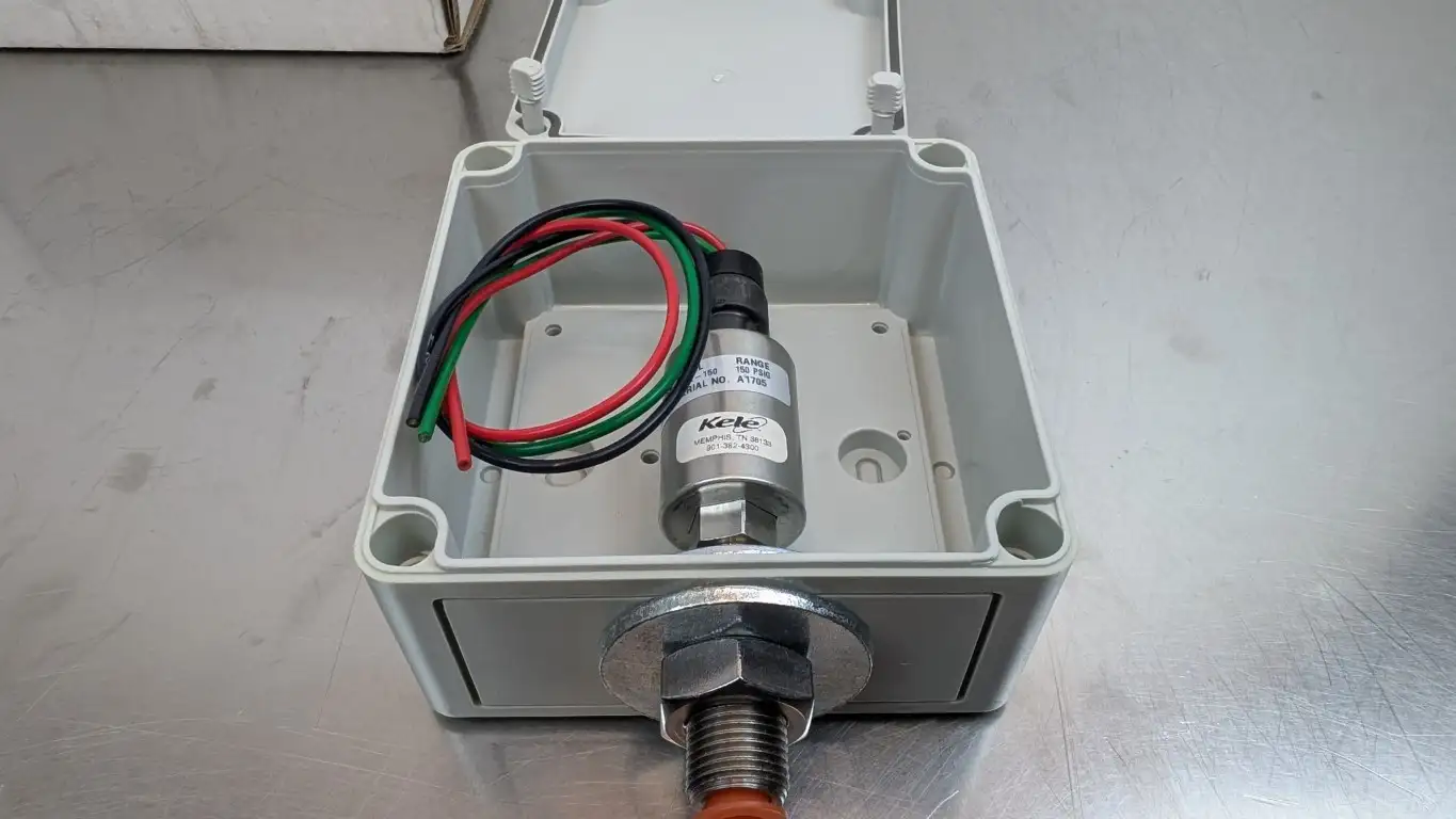 Kele PSS2-150-E Pressure Transmitter 0-150 PSIG w/Watertight Enclosure ...