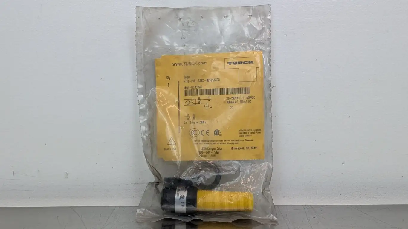 Turck NI10-P18-AZ3X-B2331/S100 Inductive Sensor 4375201 M18 7/8 ...