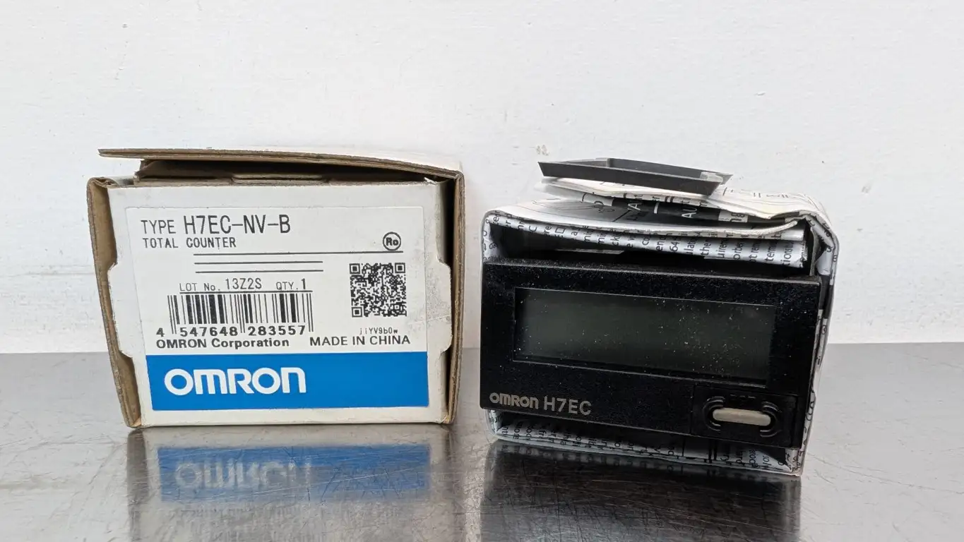 Omron H7EC-NV-B Total Counter 8-Digit 0-99999999 4.5-30VDC – NEO Surplus