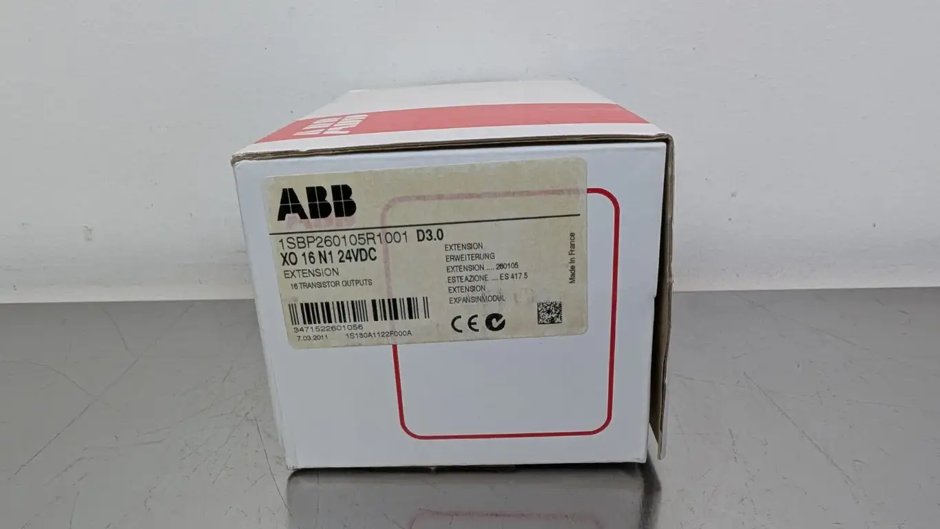 ABB 1SBP260105R1001 Extension XO 16 N1 16 Transistor Outputs 24VDC ...