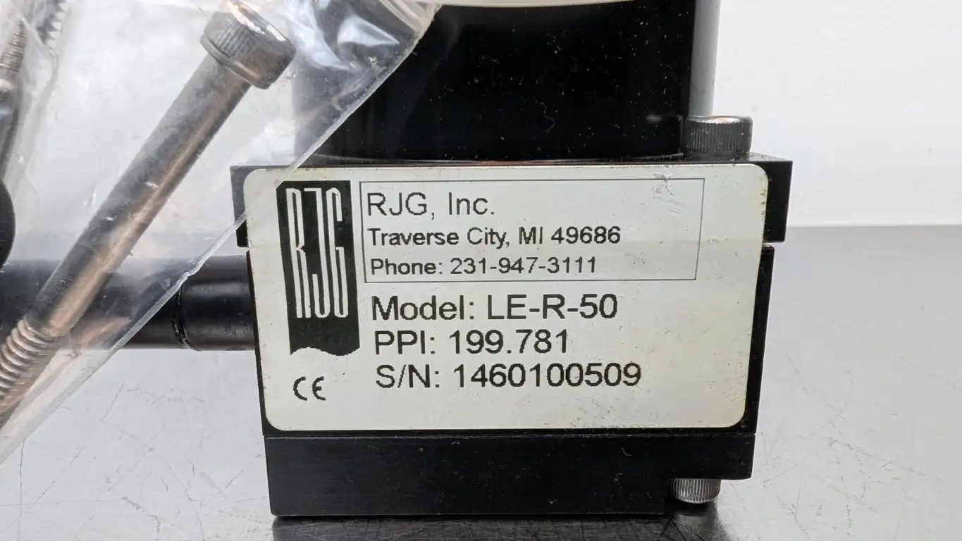 RJG LE-R-50 Stroke/Velocity Sensor 199.781 Rev A 12VDC 65mA – NEO Surplus