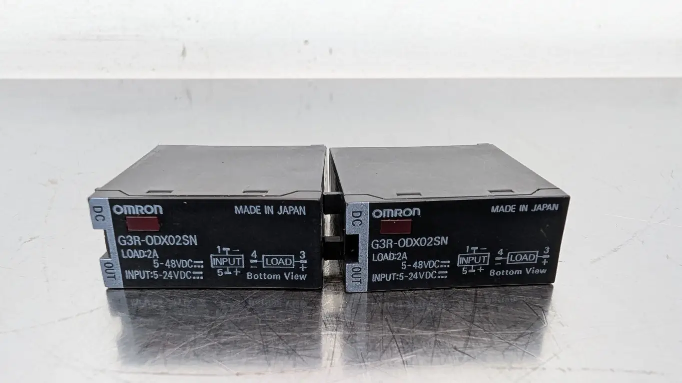 2 Pack Omron G3R-ODX02SN Solid State Relay 5-48VDC 5-24VDC Input – NEO ...